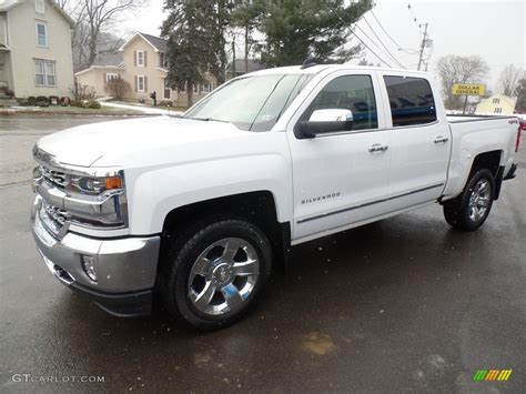 Summit White Chevrolet Silverado LTZ Crew Cab X GTCarLot Car