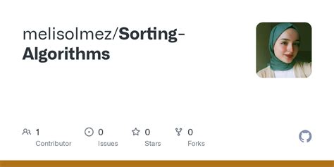 GitHub Melisolmez Sorting Algorithms