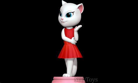 Angela My Talking Angela D Model By Sillytoys