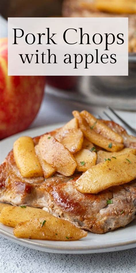 Pork Chops And Apples T Of Hospitality