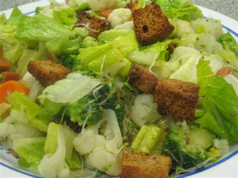 Salad Croutons Recipe Food Com