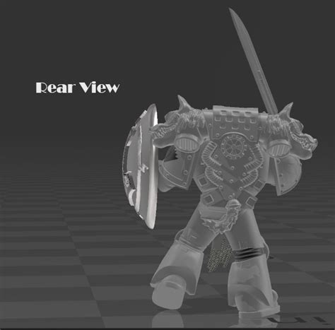 🛰 Custom 35mm Space Wolf Mini・free 3d File For 3d Printing・cults