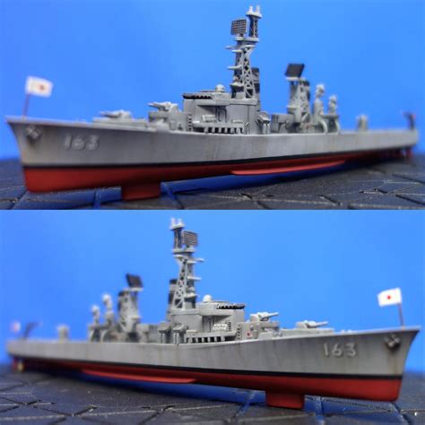 あまつかぜ Ddg 163 護衛艦 リペイント完成品 自衛隊モデルコレクション By メルカリ