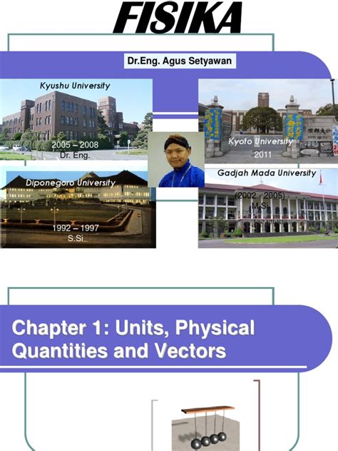 Units Physical Quantities And Vectors Download Free Pdf Euclidean Vector Force