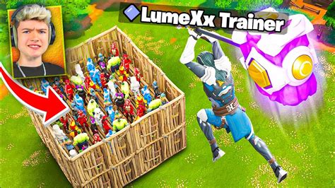 LumeXx Trainer Zeigt Mir GLITCH Mit HAMMER In Fortnite Kapitel 4 Season