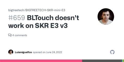 BLTouch Doesn T Work On SKR E3 V3 Issue 659 Bigtreetech BIGTREETECH SKR Mini E3 GitHub