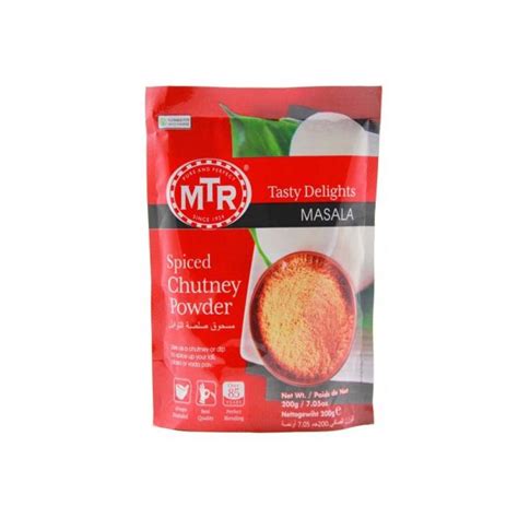 Mtr Spiced Chutney Powder 200g Saran Enterprise