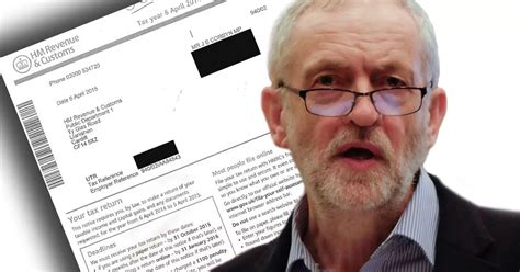 Jeremy Corbyn Paid Too Much Tax Last Year Figures Reveal Mirror Online