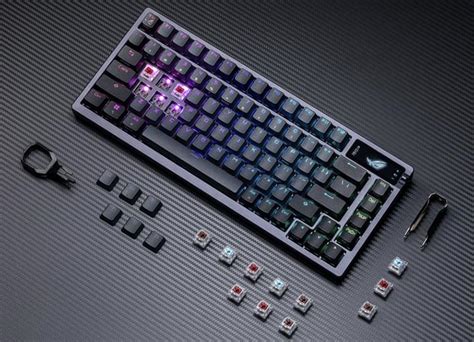 Asus Rog Shows Off Refreshed Flow Laptops Keyboard With Oled Display And More At Ces Hothardware