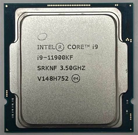 Intel Core I9 Gen 11 I9 11900kf 3 50ghz Rocket Lake Srknf Lga1200 Cpu Processor Ebay