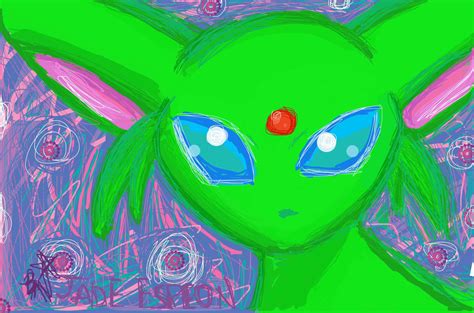 Sketchy Shiny Espeon By Dnuospeelsa On Deviantart