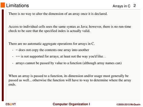 Declaration Of Statically Allocated Arrays Ppt Download