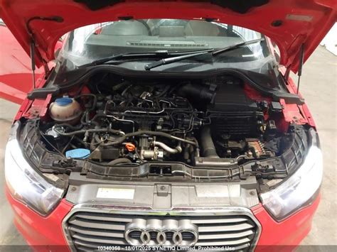 2011 Audi A1 Tdi Sport 1598cc Turbo Diesel Manual 5 Speed 3 Door