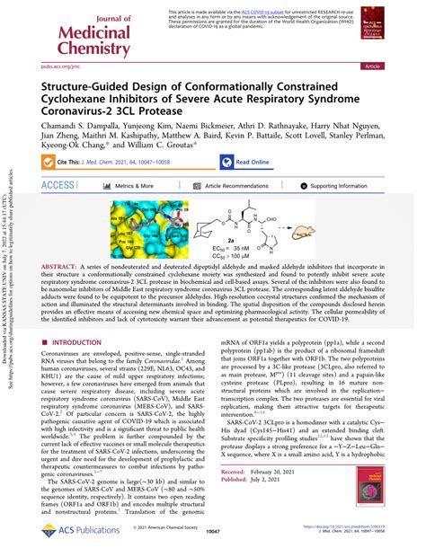Pdf Structure Guided Design Of Conformationally Constrained