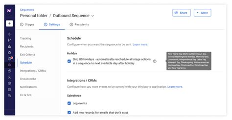 improve engagement rates by pausing sequences on us holidays mixmax