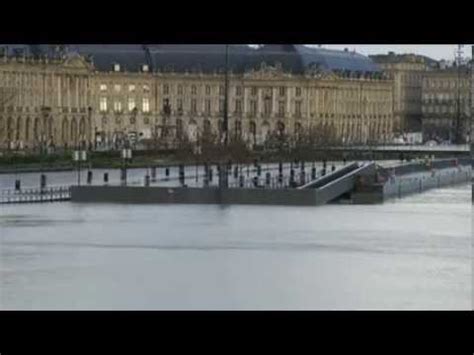 Inondations Quais De Bordeaux Le 3 03 2014 YouTube