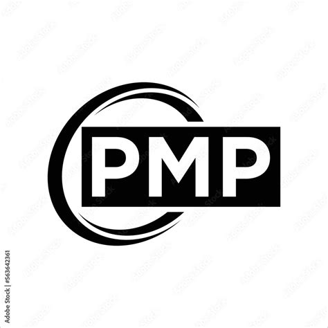 Pmp Logo Vector Inicial Logo Grapic Illustrasi Stock Vektorgrafik