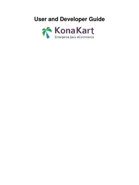 konakart user guide pdf application programming interface databases