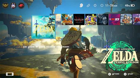 Zelda Totk Home 2 Home Menu Themes Themezer
