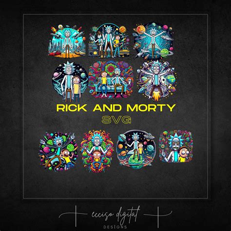 Rick And Morty Svg Morty Svg Cut File Rick And Morty Vector Rick And