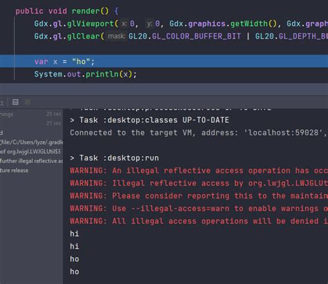 switch to gradle run instead of setting up a new launch configuration