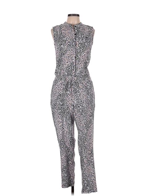Splendid Jacquard Marled Tortoise Floral Motif Snake Print Acid Wash