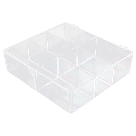 6 Grid Display Box Display Cabinet Statue Display Case Protective