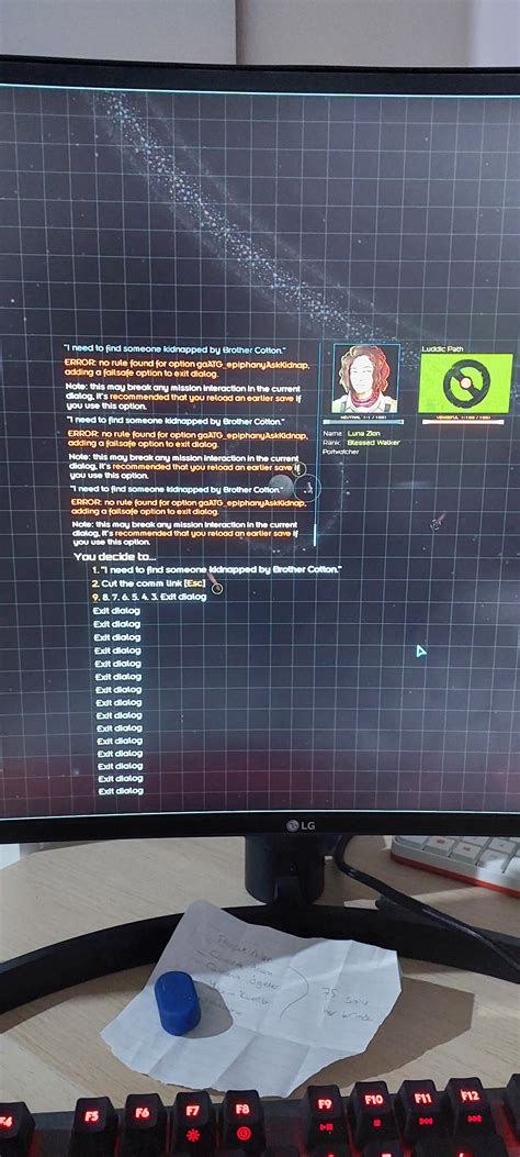 I Kinda Found A Bug R Starsector