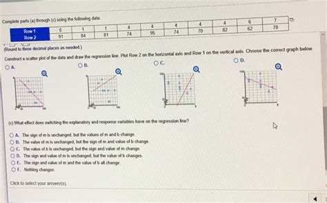 Solved Complete Parts A Through C Using The Following