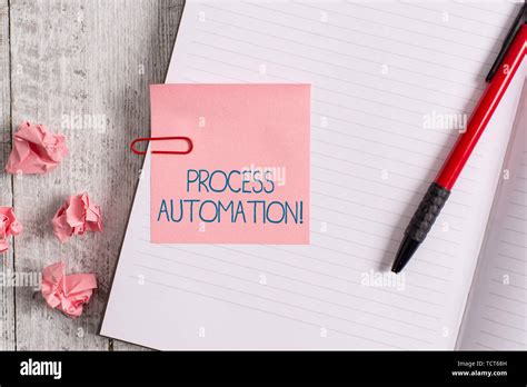 Word Writing Text Process Automation Business Photo Showcasing Transformation Streamlined