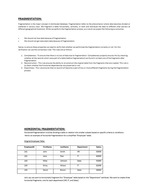 fragmentation pdf