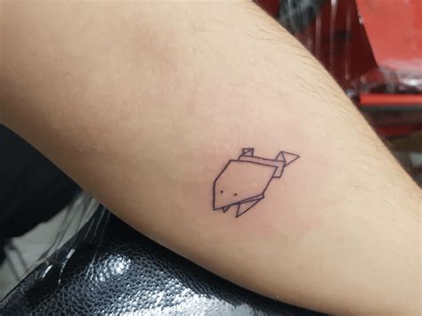 My Favorite Origami As My First Tattoo Rorigami
