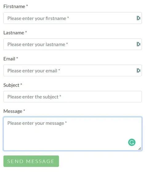 Responsive Ajax Contact Form No Redirect Download For Windows