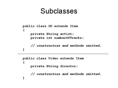 Inheritance Chapter 8 Inheritance Superclass Subclass Of Animal