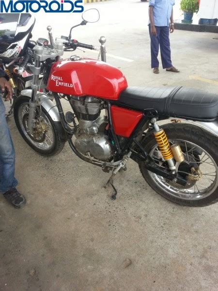 Royal Enfield Continental GT Cafe Racer Spotted Testing