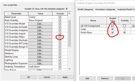 Filters In View Template Does Not Working Autodesk Community