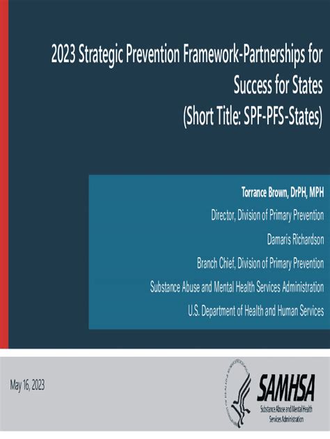 Fillable Online Strategic Prevention Frameworkpartnerships For Fax