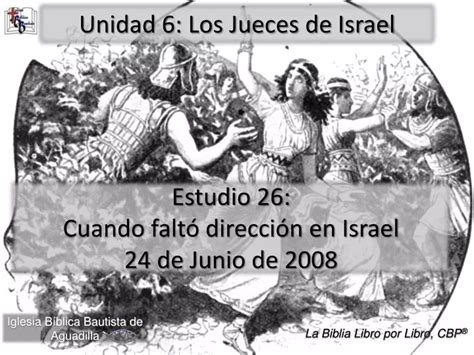 Ppt Unidad 6 Los Jueces De Israel Powerpoint Presentation Free