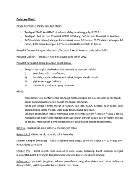 Catatan Minit Pdf