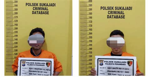 Curi 5 Set Scafolding Dua Pria Diringkus Usai Aksinya Terekam Cctv