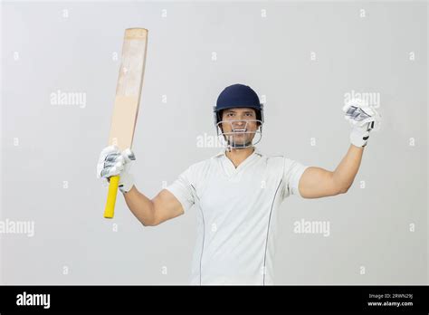 Cricketer In Full Joy Expression Screaming Towards The Camera Man In