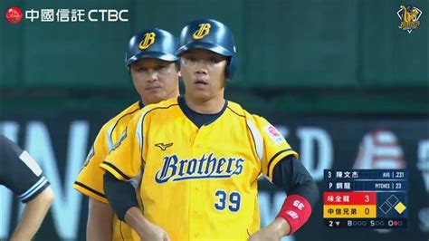 【2023爪嗨賴】0602 詹子賢安打開啟攻勢，隨後靠著鋼龍的暴投回到本壘得分！ctbc Brothers Youtube