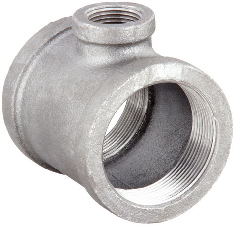 Malleable Iron 2 In X 2 In X 34 In Fitting Pipe Size Reducing Tee