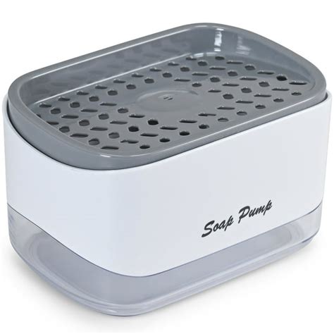 Cheer Collection Soap Dispensing Sponge Holder