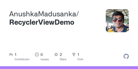 GitHub AnushkaMadusanka RecyclerViewDemo
