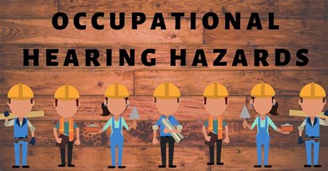 Occupational Hearing Hazards All Ear Doctors Audiology In