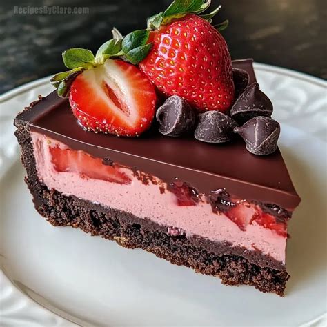 Chocolate Strawberry Cheesecake Luxurious Creamy Dessert Recipes