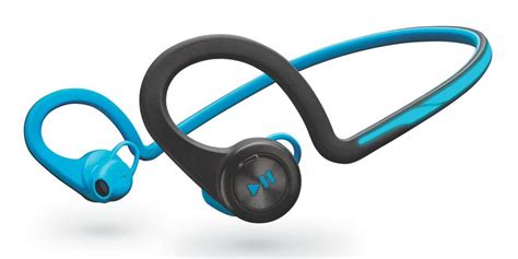 Amazon Com Plantronics Backbeat Fit Bluetooth Headphones Blue Cell Phones Accessories