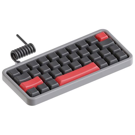 D Keyboard Icon On Transparent Background Png