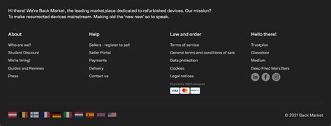 Qué es un footer Recomendaciones para diseñar el footer de las webs